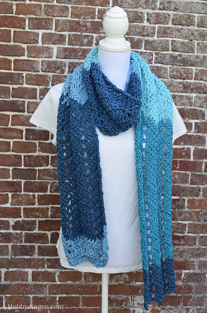 Ravelry: Waterfall Scarf pattern by Hobbydingen