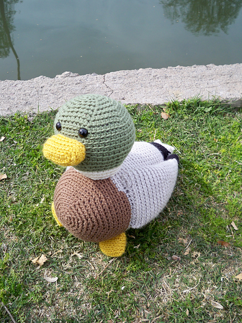 Ravelry: Drake the Mallard Duck pattern by Hollie Broadbent