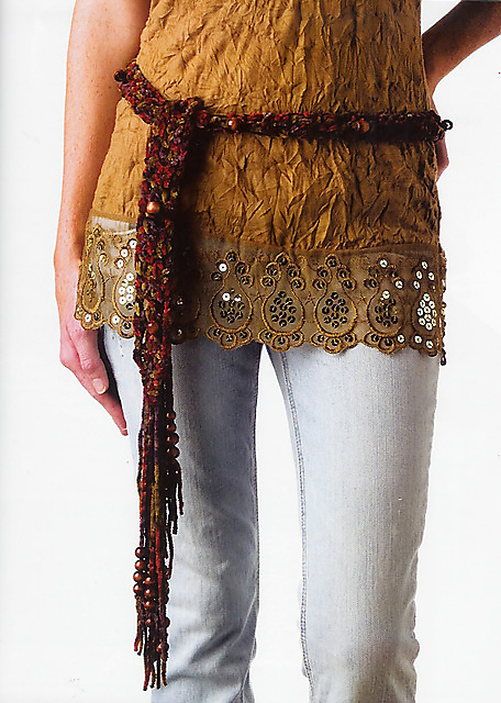 Ravelry: Learn-To-Bead Belt pattern by Karen Whooley