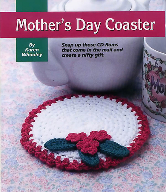 Ravelry: Mother's Day Coaster pattern by Karen Whooley