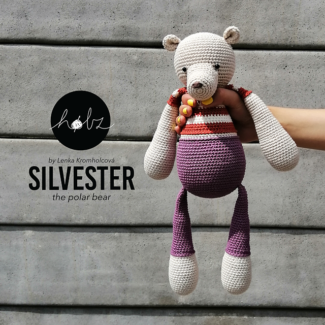 Ravelry: SILVESTER the polar bear pattern by Lenka Kromholcová