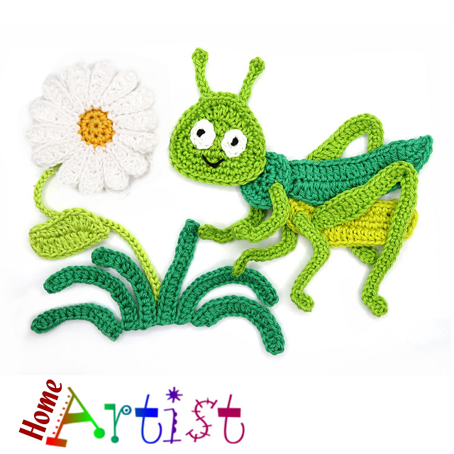 Ravelry: Grasshopper crochet pattern by Homeartist crochet
