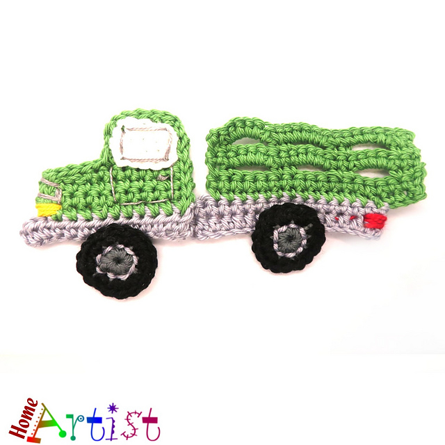 Ravelry: Farm Truck Applique pattern by Homeartist crochet