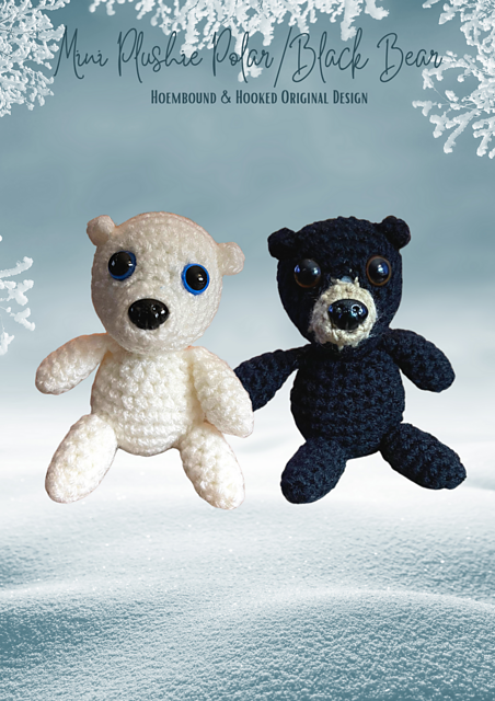 Ravelry: Mini Polar or Black Bear pattern by Tricia Roth