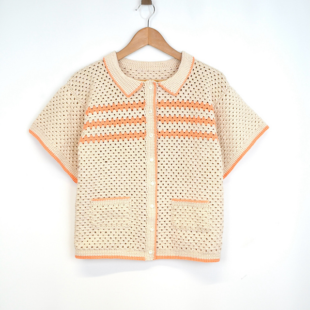 Ravelry: Summer shirt pattern by Elodie courtat