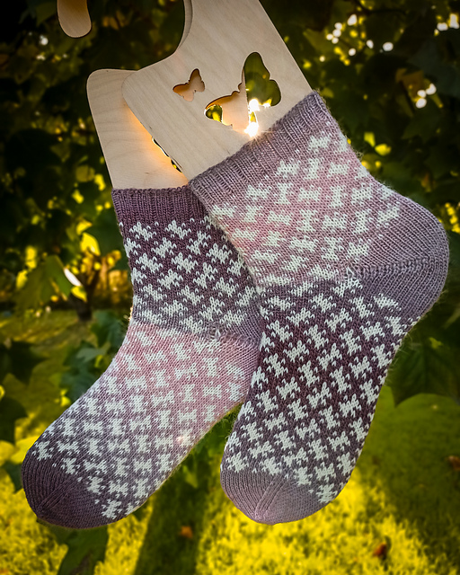 Ravelry: Butterflies of Hope Socks pattern by Home of Cords