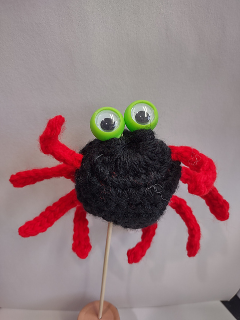 Ravelry: Googly Eye Spider pattern by Tara womack