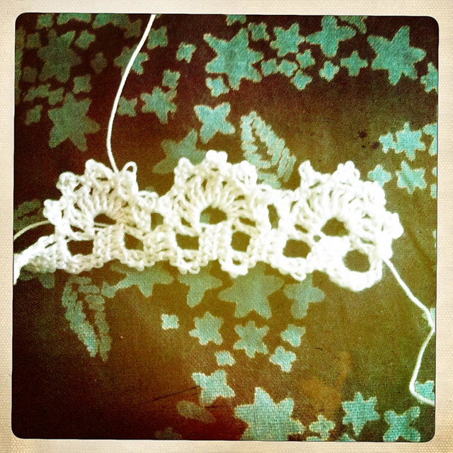 Ravelry: Crocheted lace edging pattern by Rakel H Pollack