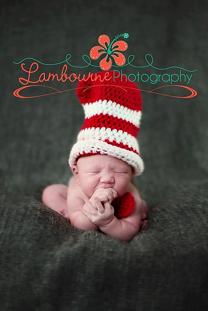 Ravelry: Dr Seuss inspired Cat in the Hat pattern by My Sweet Pea Props