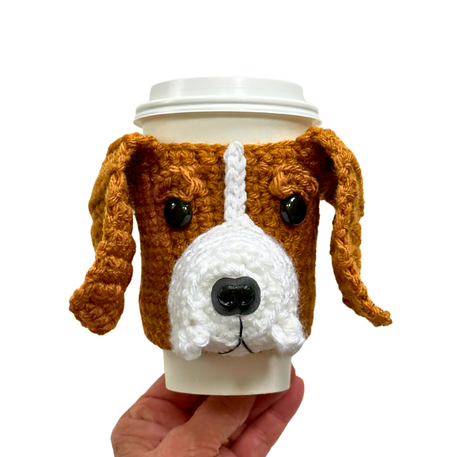 Ravelry: Beagle Cup Cozy pattern by Hooked by Angel