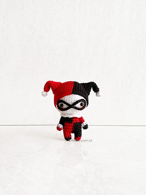 Ravelry: Harley Quinn Amigurumi pattern by Hook & Yarn