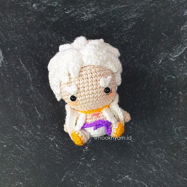Ravelry: Elastic Boy in White Amigurumi pattern by hooknyarn.id