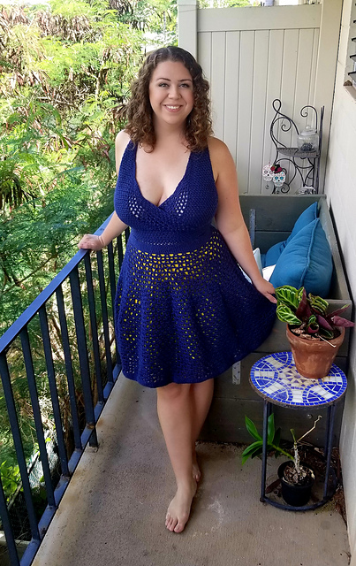 Ravelry: The Cynthia Dress pattern by Anika Gearhart-Edwards