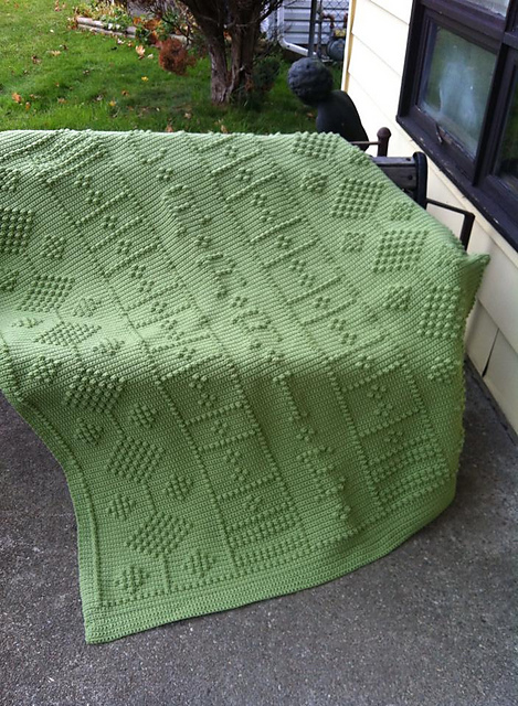 Ravelry: 3 Diamonds Plenty pattern by Nancy Liggins