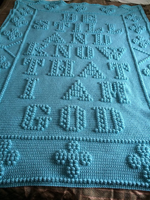 Ravelry: 80 Be Still pattern by Nancy Liggins