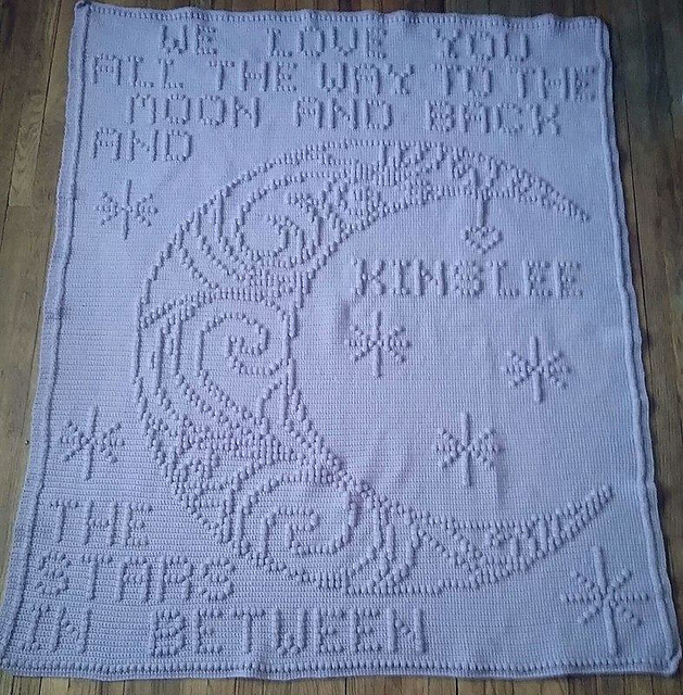 Ravelry: 130 Full size moon & back pattern by Nancy Liggins