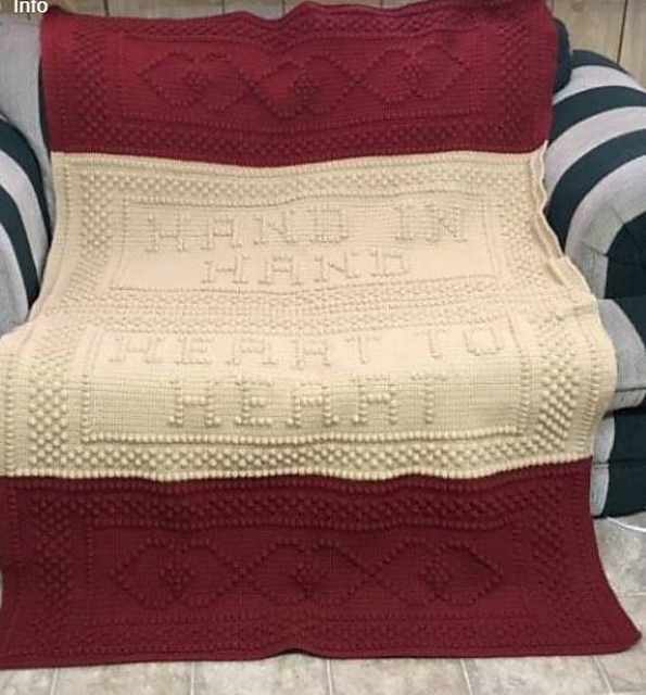 Ravelry: 227 - 2018 Wedding hand in hand pattern by Nancy Liggins