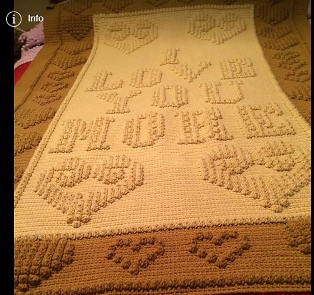 Ravelry: 228 I love you more pattern by Nancy Liggins