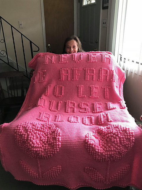 Ravelry: 280 Never be afraid pattern by Nancy Liggins