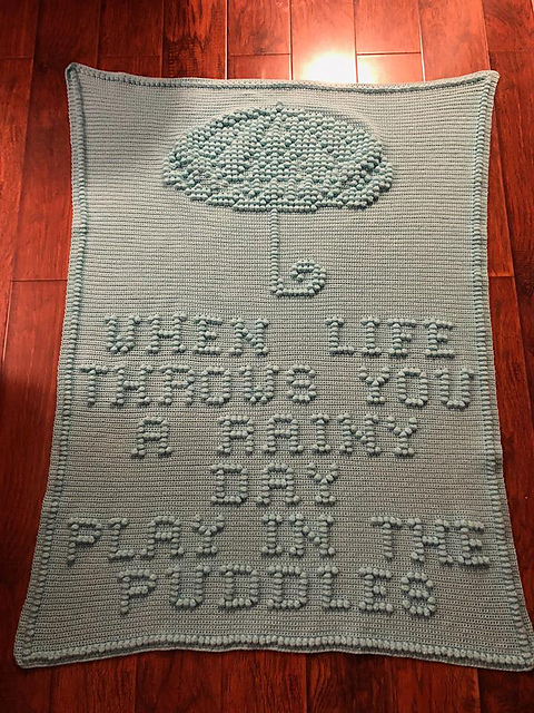 Ravelry: 281 Rainy day pattern by Nancy Liggins