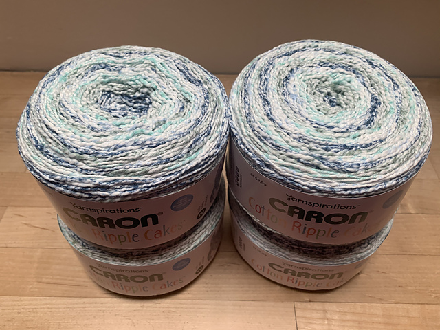 Ravelry: Caron Cotton Ripple Cakes