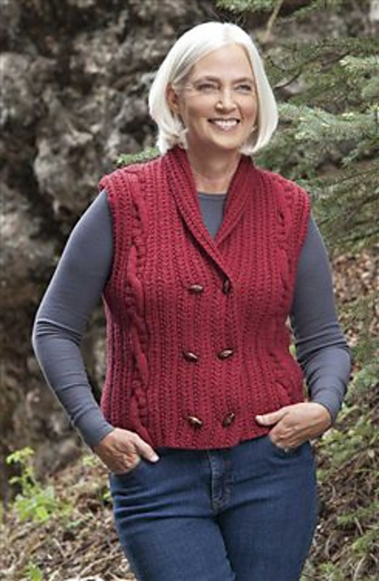Ravelry: Road Trip Vest pattern by Deborah Newton