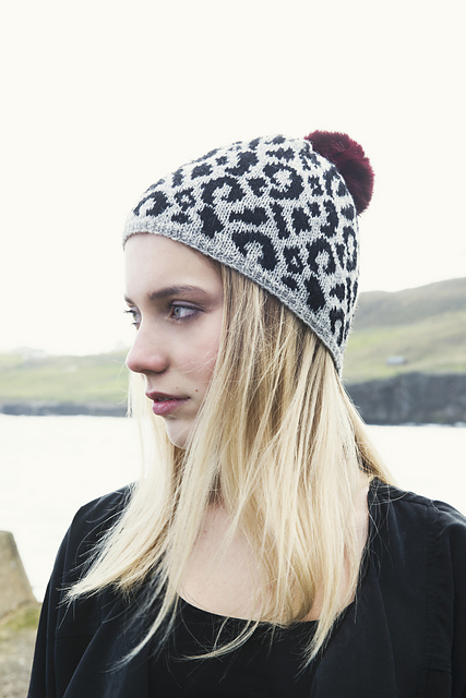 Ravelry: Women's Animal Print Hat pattern by Kristina J. á Reynatúgvu