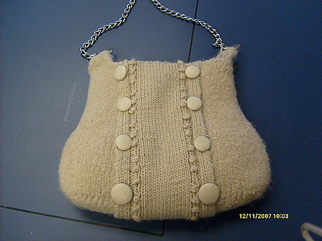 Ravelry: Formal Boot Bag pattern by Laura Irwin