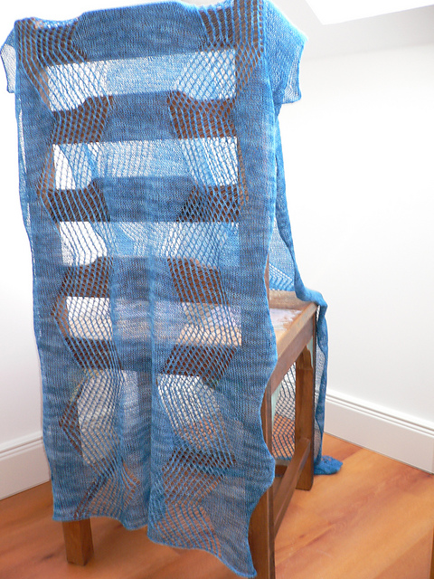 Ravelry: Lace-Scarf Zick-Zack pattern by Birgit Coring