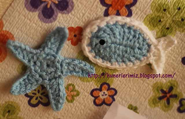 Ravelry: Fish Motif pattern by Hunerlerimiz