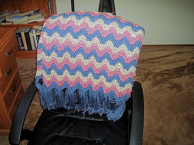 Ravelry: Romantic Ripple pattern by Carole Prior