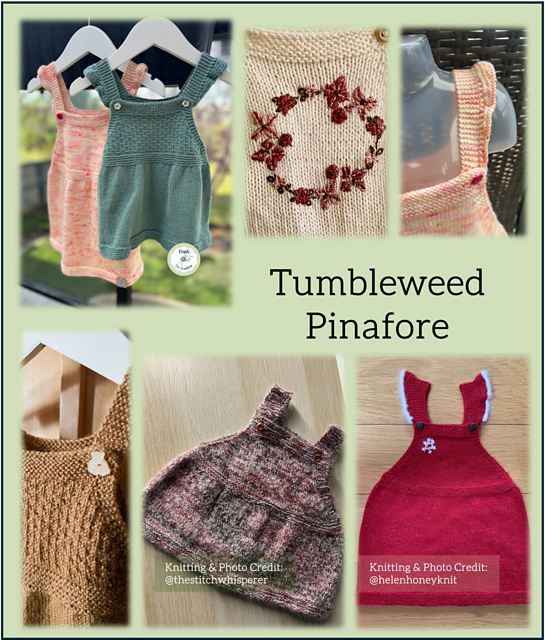 Ravelry: Tumbleweed Pinafore pattern by Cindy S