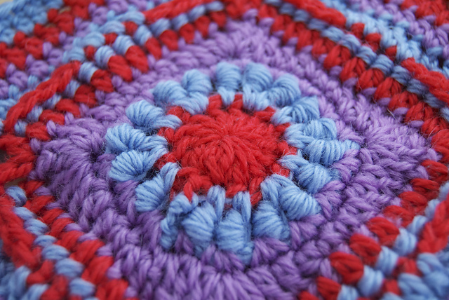 Ravelry: MaggieMenzel's Hybrid Peas Blanket Squares