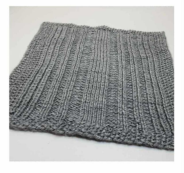 Ravelry: Squares: Ribbing pattern by Amanda Pratt
