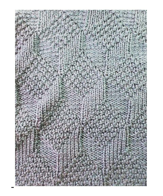 Ravelry: Squares: Diamond Moss Stitch pattern by Amanda Pratt
