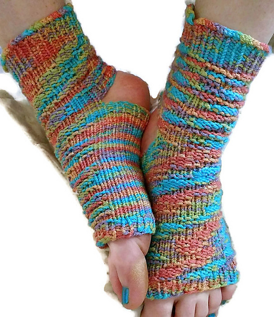 Ravelry: Variegated Yoga Socks pattern by Amanda Pratt