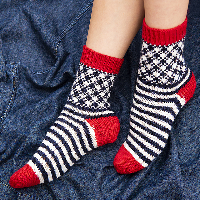 Ravelry: Liberty Socks pattern by Sangmi Lee