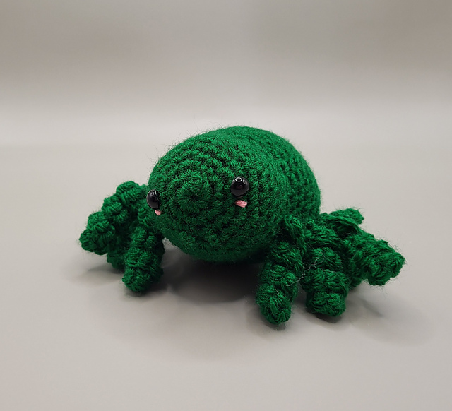 Ravelry: iamtheyarnchik's No Sew Amigurumi Spider