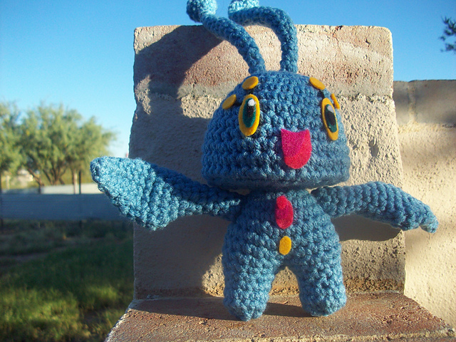 Ravelry: Manaphy Pokemon pattern by Katherine Homer