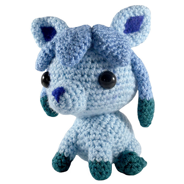 Ravelry: Pokemon: Glaceon pattern by i crochet things
