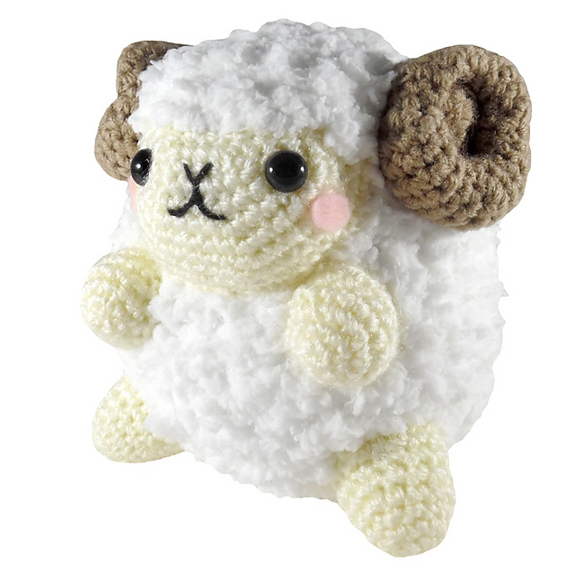 Ravelry: Fluffy Ram pattern by i crochet things