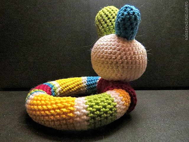 Ravelry: Playful Baby Loop Rattle pattern by idea ivana