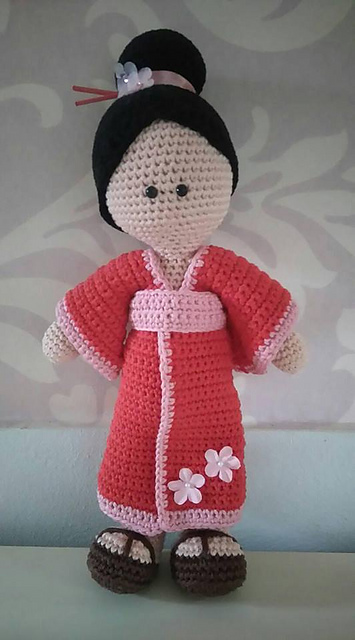 Ravelry: Geisha pattern by Inkiegurumi by Inge