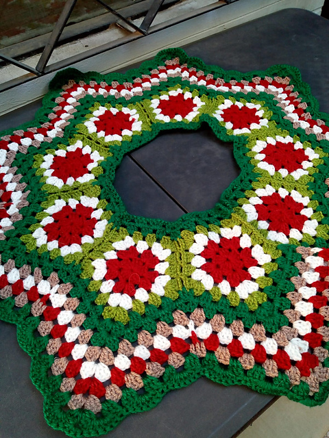 Ravelry: Pie de Arbol Navideño pattern by Isabel de la Barra