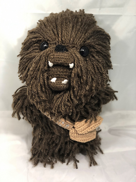 Ravelry: The Co-Pilot (Chewbacca) pattern by Nicole Ball