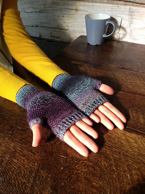 Ravelry: Notes On A Fingerless Mitt pattern by I Dream Of Handmades