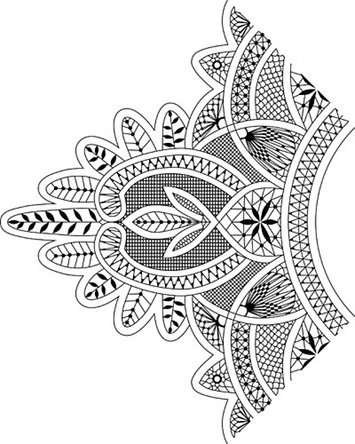 Ravelry: Romanian Point Lace Table Center pattern by #define design