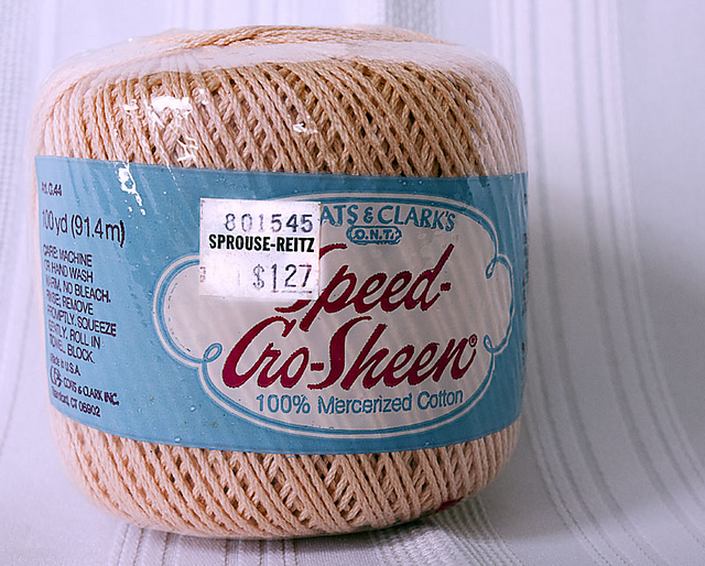 Ravelry: Coats & Clark O.N.T. Speed-Cro-Sheen