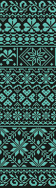 Ravelry: Stranded Sweater Panel pattern by #define design