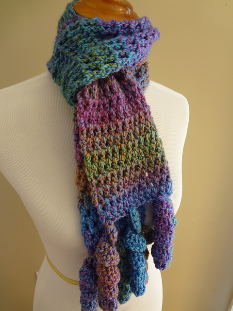 Ravelry: Celebration Scarf pattern by Fiber Flux / Jennifer Dickerson